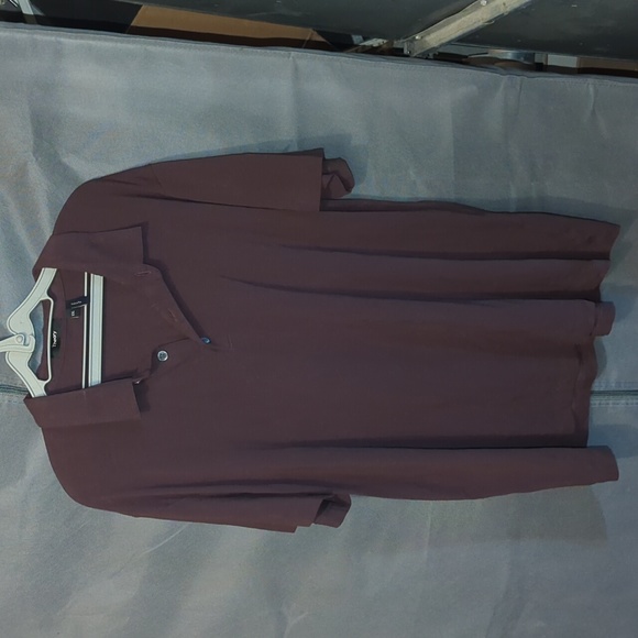 Theory | Shirts | Plum Polo Shirt | Poshmark